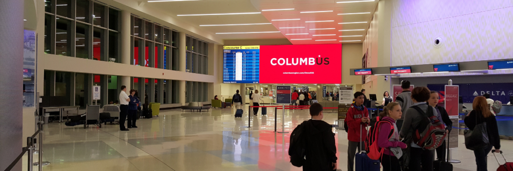 Smart Airport Video Wall Transformation - smartairportsignage